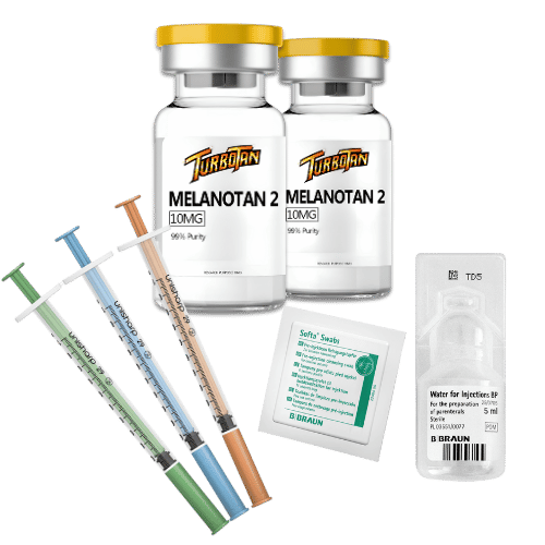 2 Vial 10mg Melanotan 2 Tanning Injection (Double Kit) | Turbo Tan